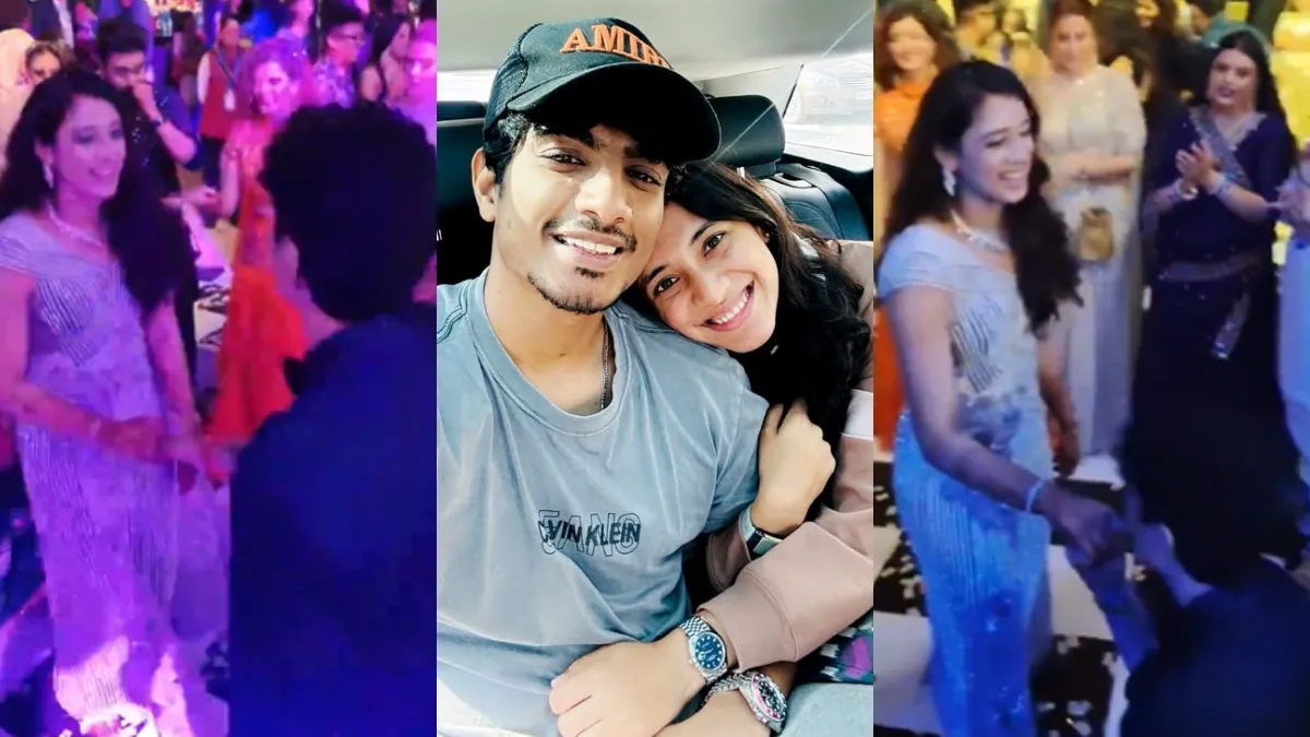 Smriti Mandhana-Palaash Muchhal danced to Mujhse Shaadi Karogi at last ...