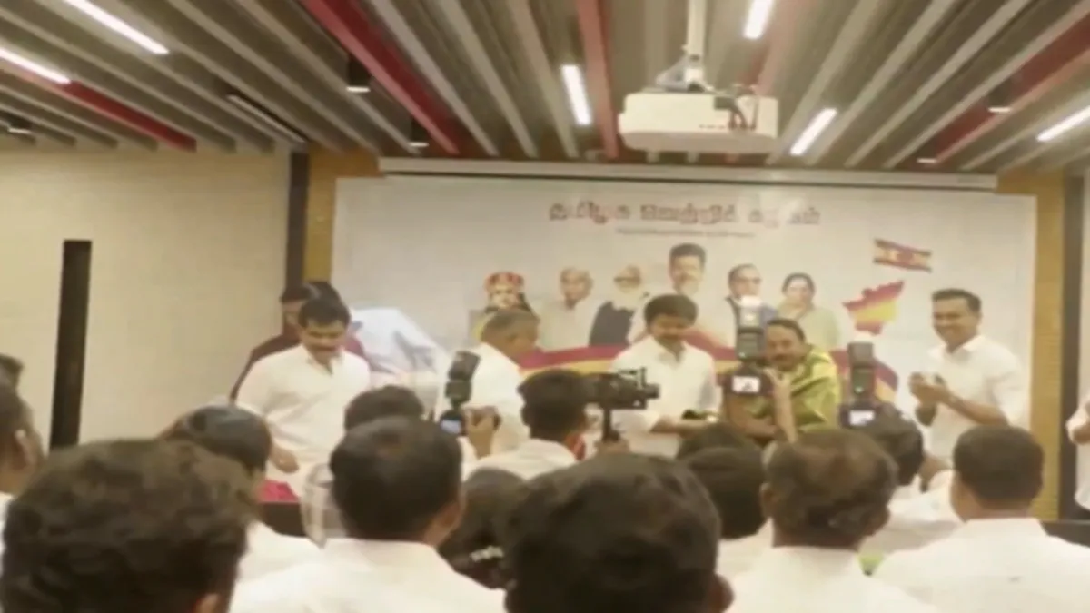 KA Sengottaiyan, former nine-term AIADMK MLA, joins TVK in presence of Vijay ahead of Tamil Nadu ...