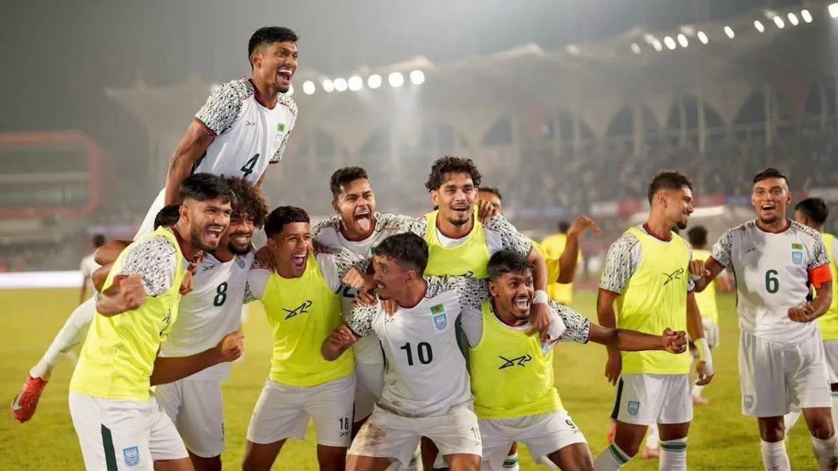 183rd-rank Bangladesh beat India for first time in 22 years in Asian Cup Qualifiers | Football ...