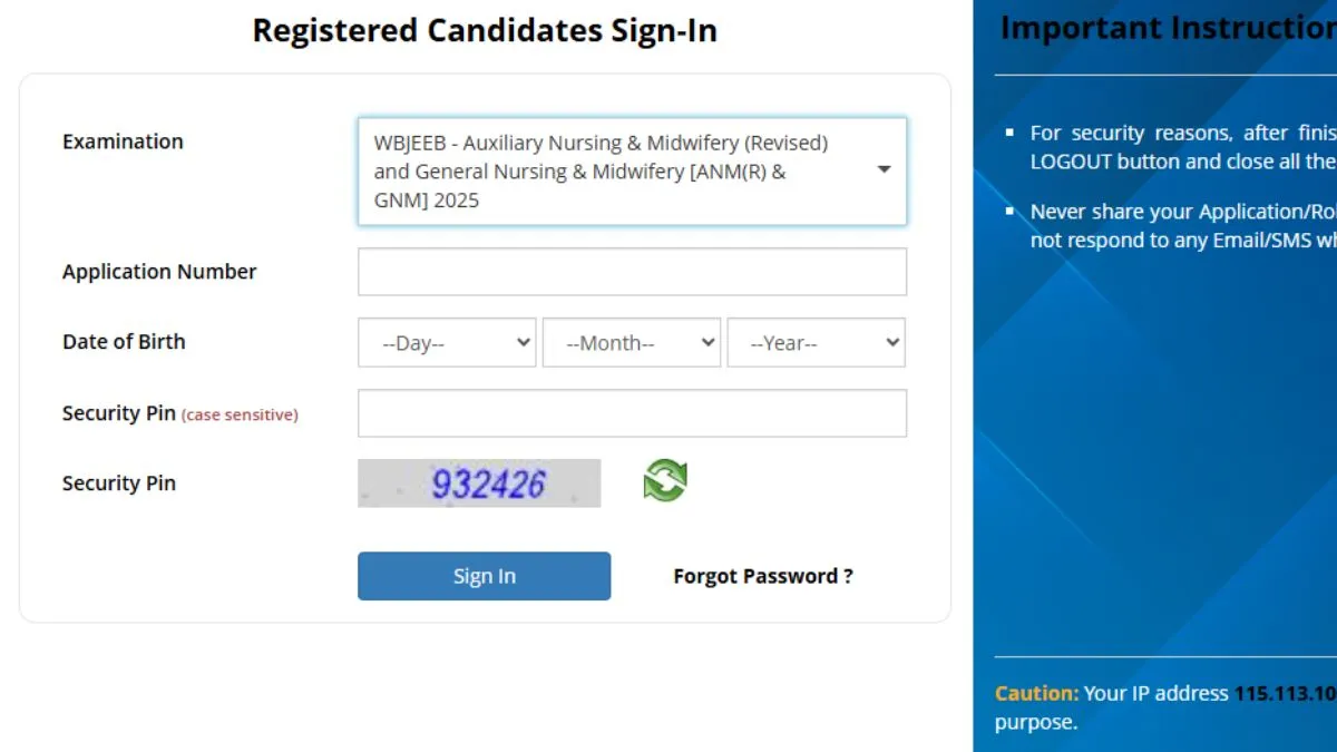 WBJEE ANM & GNM results 2025 out at wbjeeb.nic.in; how to download scorecard PDF | Exam-results ...