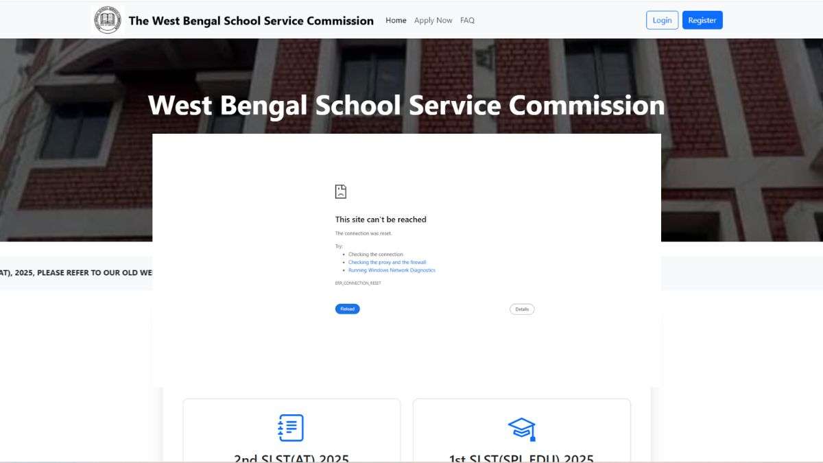 WBSSC SLST Result 2025 (OUT): westbengalssc.com result website crashed ...
