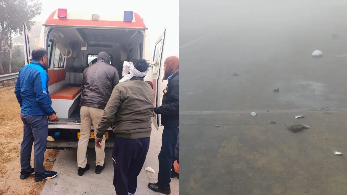 Greater Noida: Two killed in separate accidents amid dense fog at ...