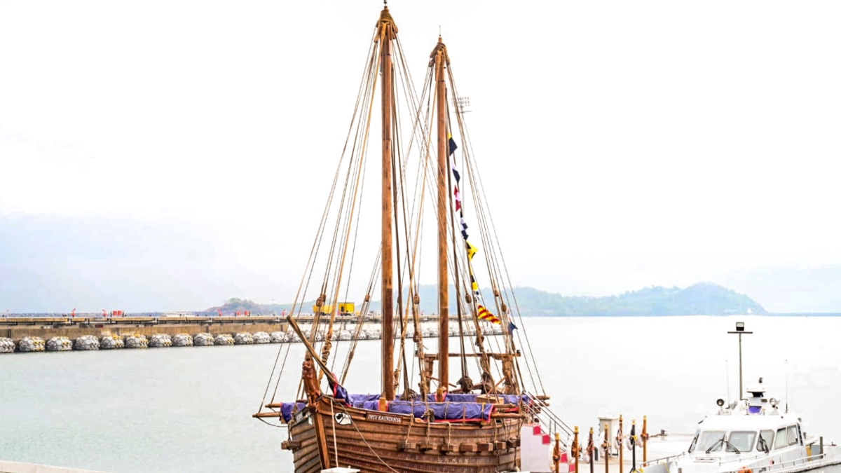 INSV Kaundinya sets sail for Oman: How this engine-less ship will ...
