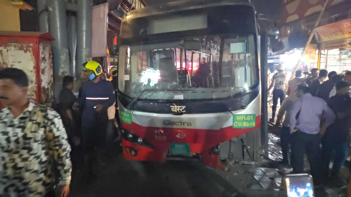 Bhandup accident: CCTV video shows horrific moment when BEST bus ran ...