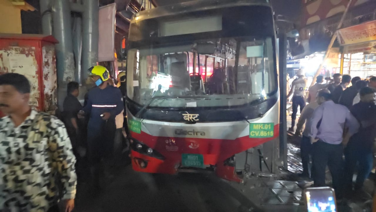 Four dead, nine injured after BEST bus hits pedestrians in Mumbai's ...