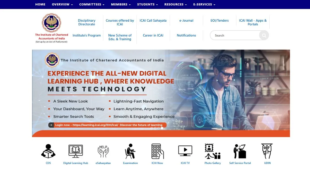 ICAI CA January admit card 2026 out at icai.org; know how to download ...