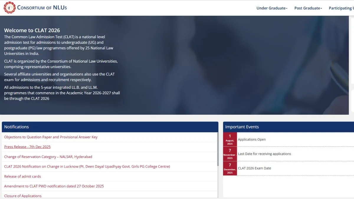 CLAT result 2026 Live Updates: CLAT final answer key OUT, result ...
