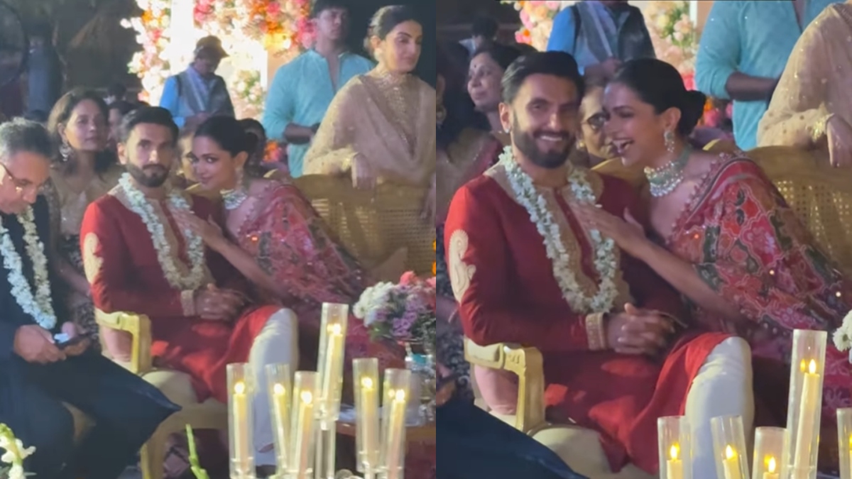 Deepika Padukone and Ranveer Singh's sweet moment from wedding goes ...