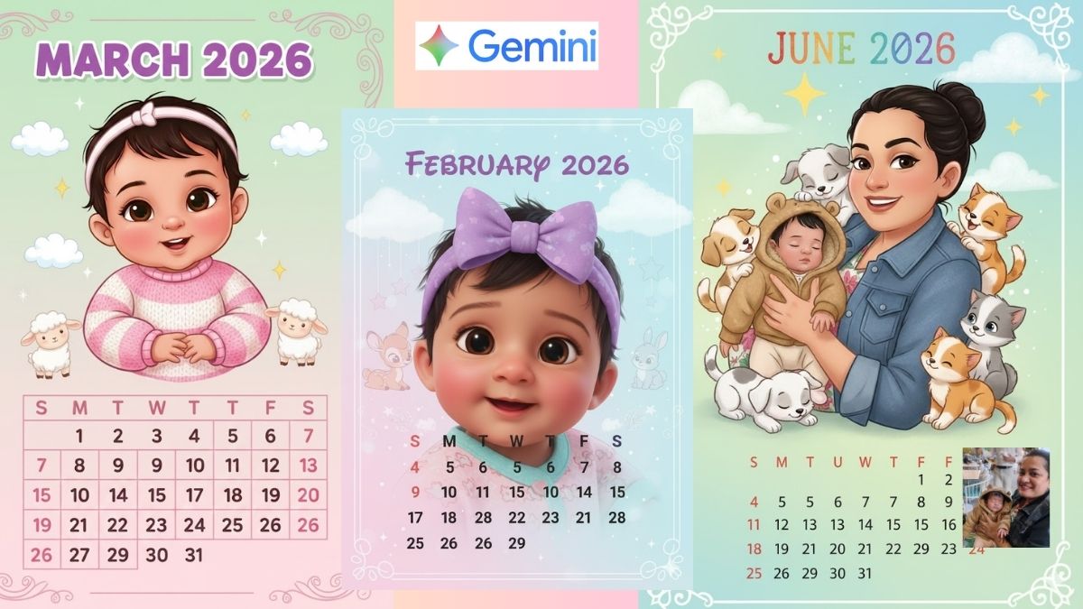 How to create a custom 2026 table calendar using Gemini Nano on your ...