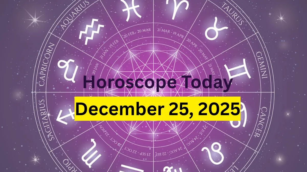 Horoscope today 25 December 2025: What the stars say for Aries to ...