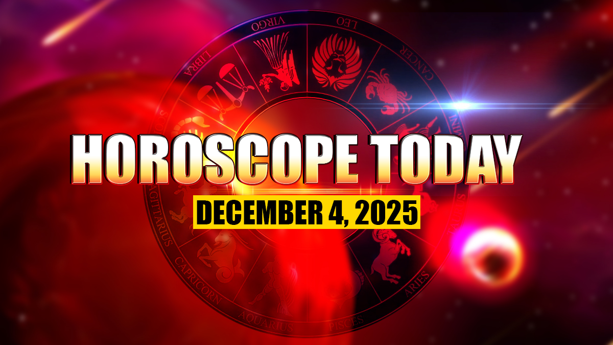 Horoscope today [December 4, 2025]: How the day will unfold for all ...