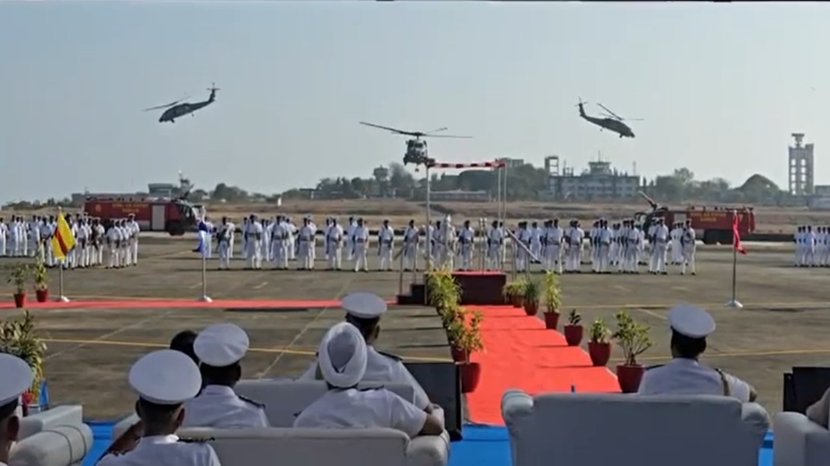Indian Navy commissions INAS 335 'Ospreys' helicopter squadron at INS ...