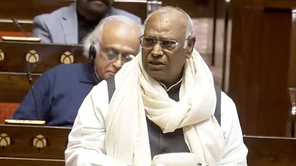 Kharge says 'disheartened' over no farewell to Dhankhar by Rajya Sabha ...