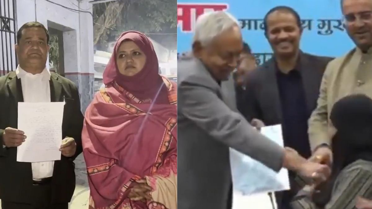 Nitish Kumar hijab row: Complaint filed against Bihar CM in Lucknow ...