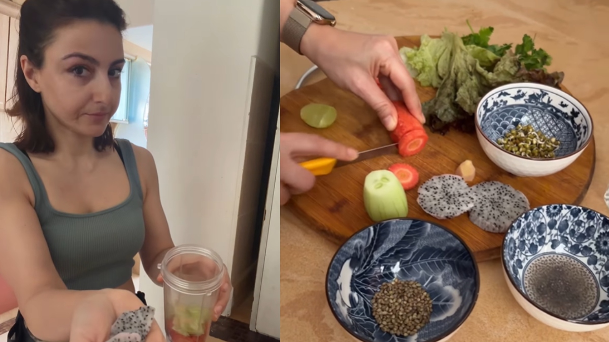 New Year wellness gift: Soha Ali Khan shares simple green juice recipe ...