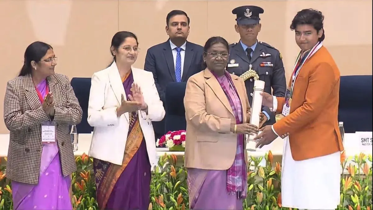 Vaibhav Suryavanshi honoured with Pradhan Mantri Rashtriya Bal Puraskar ...