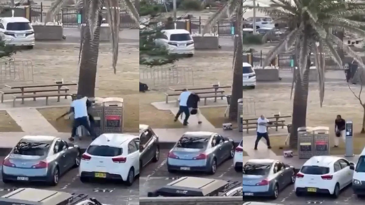 Bondi Beach terrorist attack: Unarmed man takes down Sydney shooter Naveed Akram, video goes ...