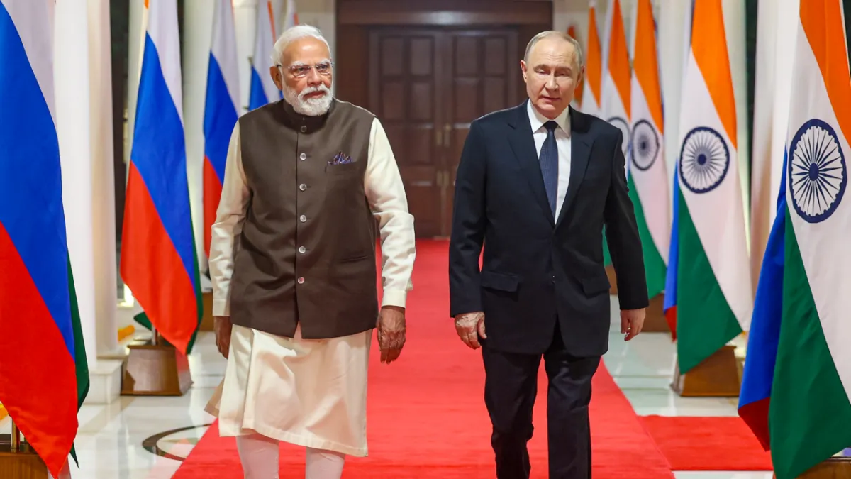 Putin's India visit, day 2: India-Russia look to boost ties, defence ...