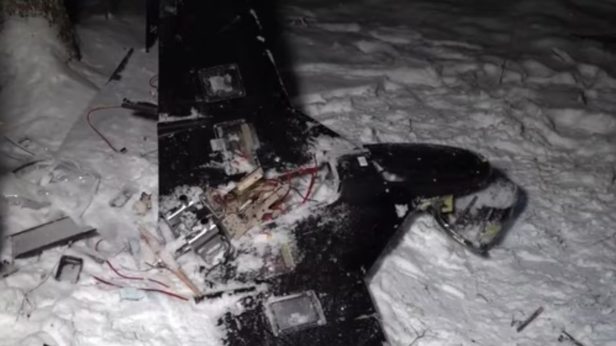 Russia releases video of downed drone it says 'targeted Putin's ...