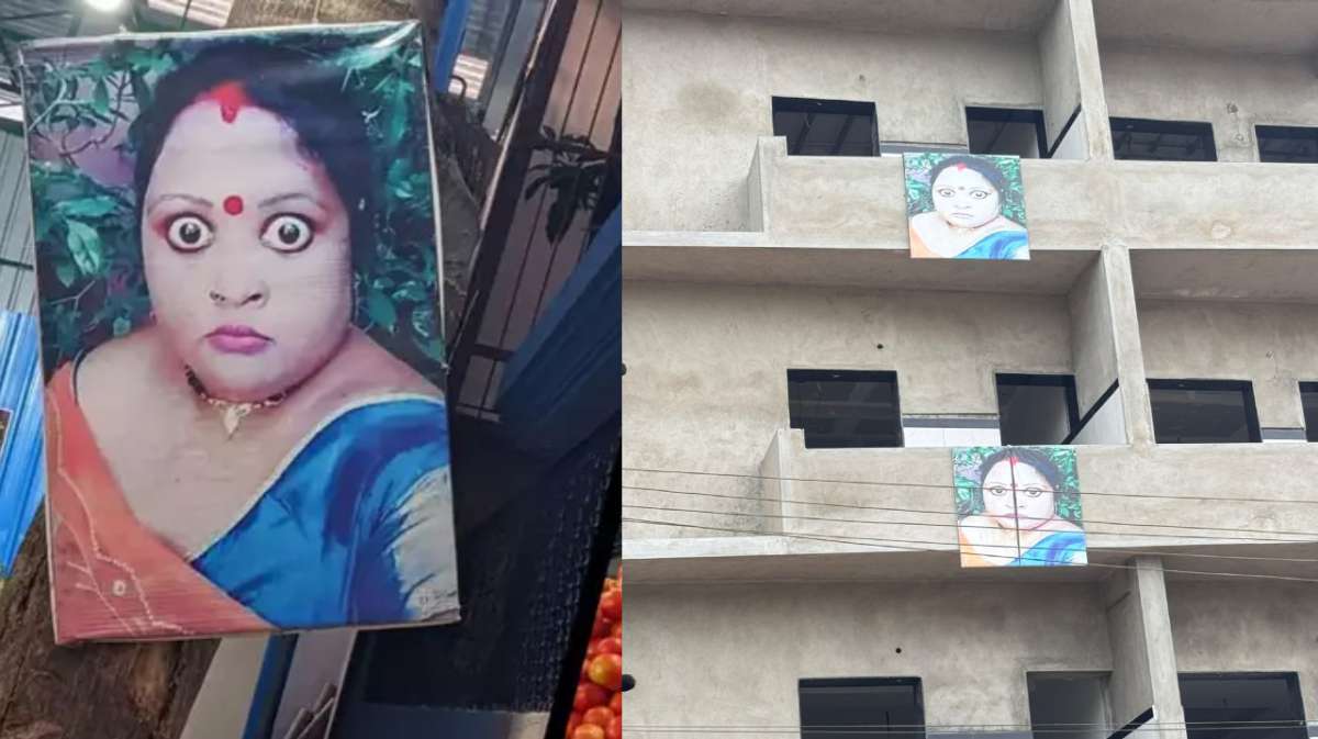 Who is this angry wide-eyed viral woman seen in posters across ...