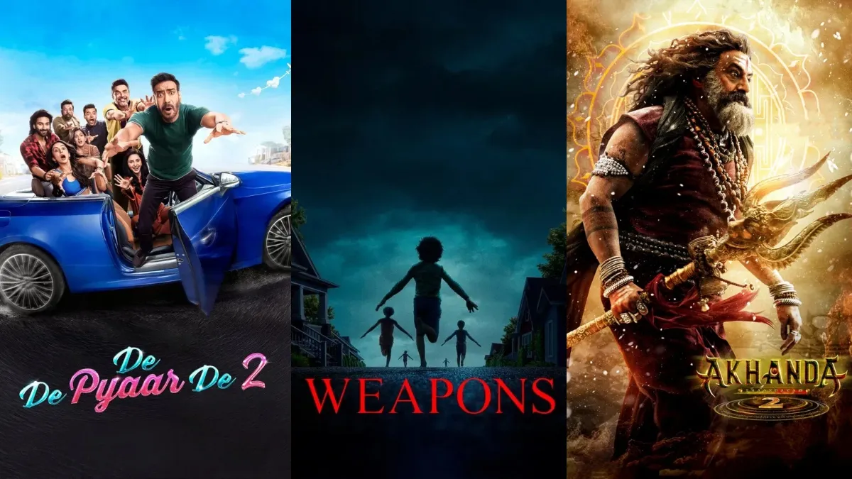 OTT releases this week [January 8-10, 2026]: De De Pyaar De 2, Weapons ...