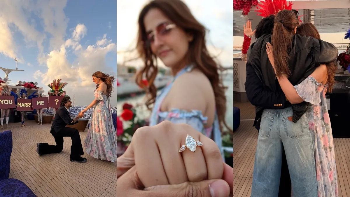 Nupur Sanon, Kriti Sanon's sister, gets engaged to boyfriend Stebin Ben ...