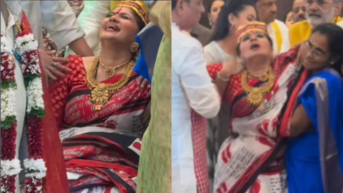 Sudha Chandran seen in deep spiritual trance at Mata Ki Chowki; viral ...