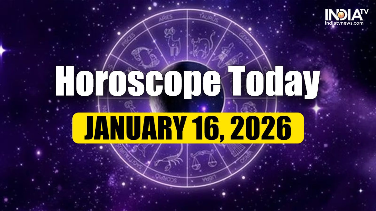 Horoscope today, January 16, 2026: Zodiac-wise predictions, lucky ...