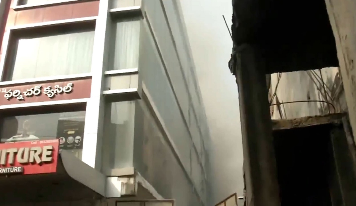Three killed, several feared trapped after massive fire in Hyderabad ...