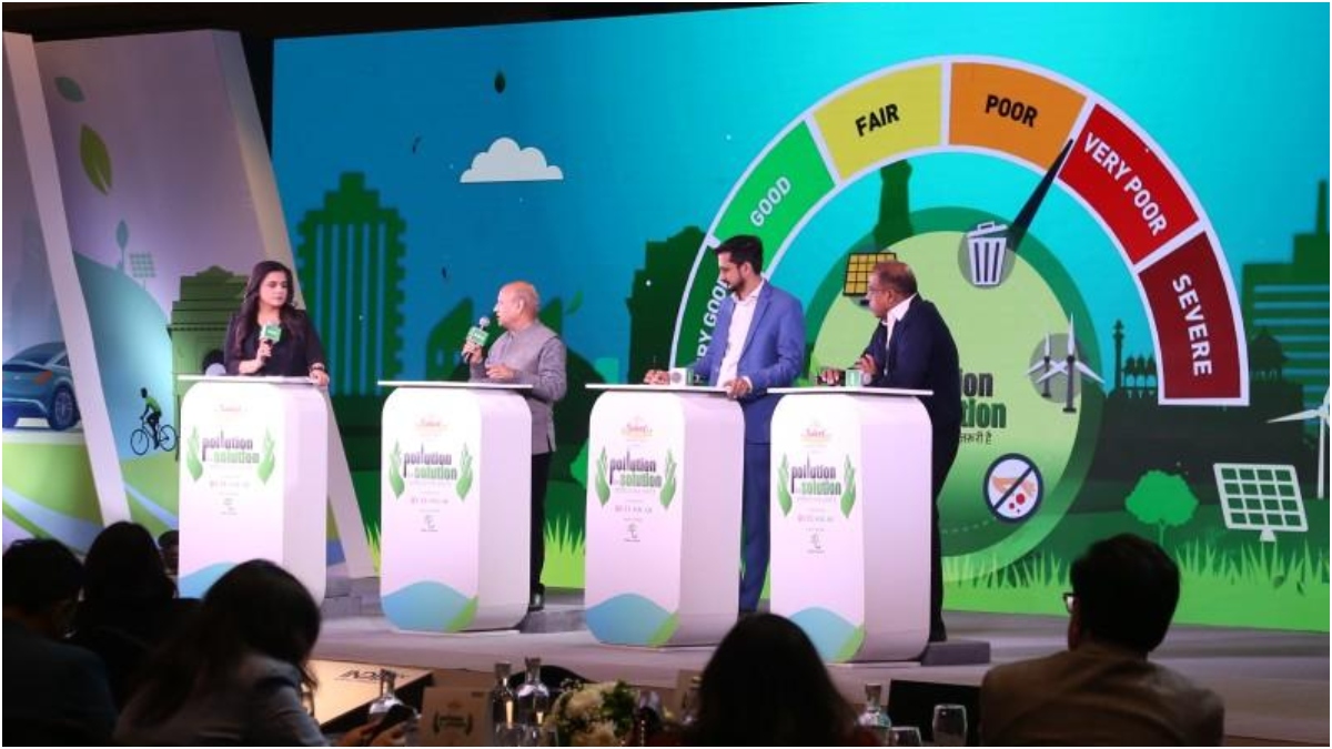 Pollution Ka Solution Conclave: Mohan P George and Prof Dr Bhola Ram ...