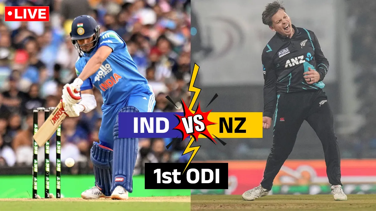 IND vs NZ 1st ODI Live Cricket Score: India vs New Zealand ODI Latest ...
