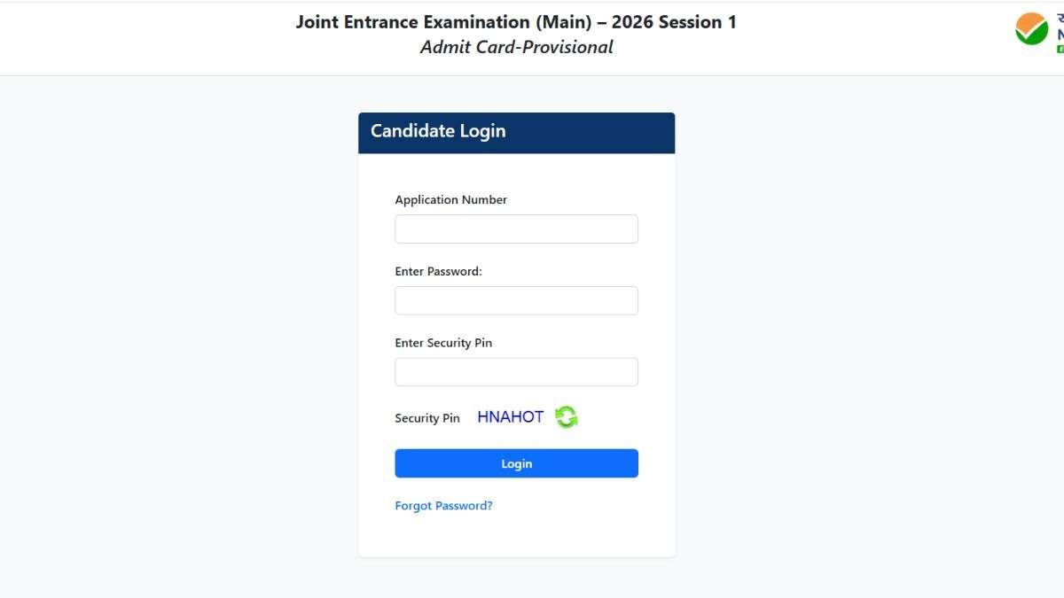 JEE Main admit card 2026 Live Updates: NTA issues exam day guidelines ...