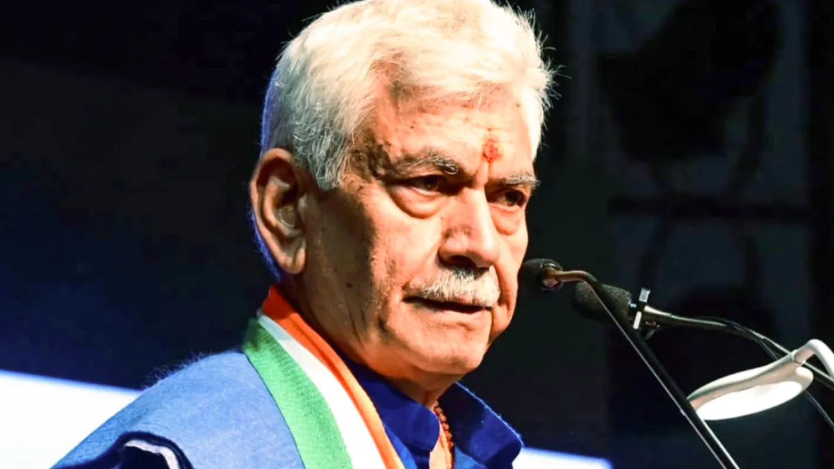 Jammu and Kashmir LG Manoj Sinha sacks 5 govt employees over terror ...
