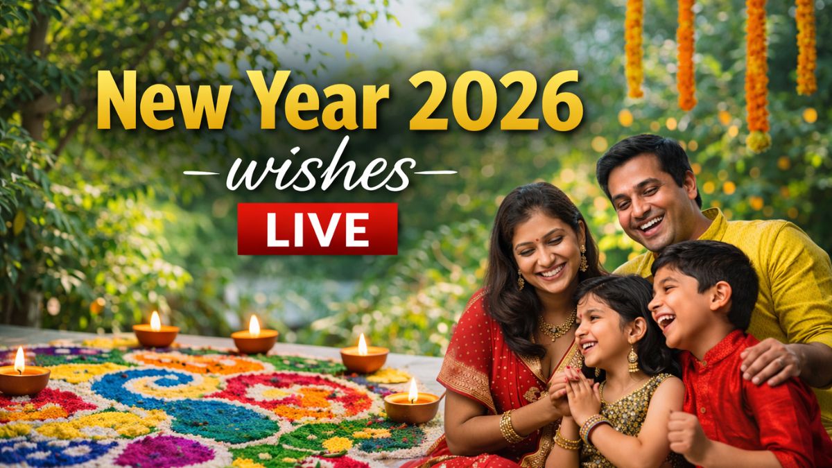 Happy New Year 2026 wishes, images and quotes: Greetings, rangoli ...