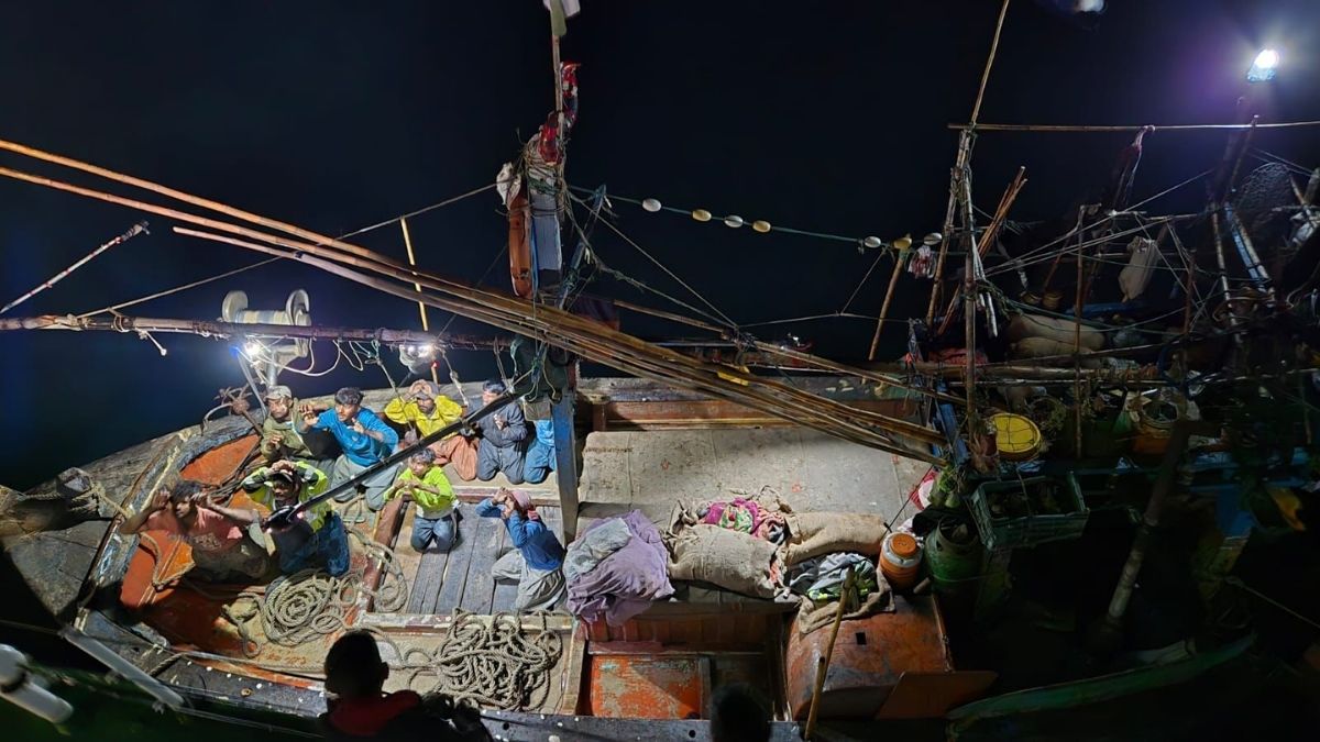 Pakistani boat with nine crew members seized by Coast Guard for ...