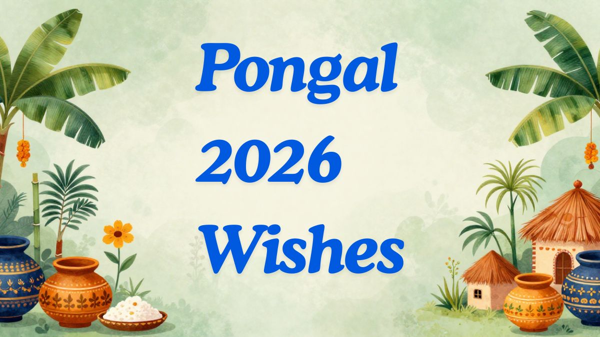 Pongal wishes 2026 in Tamil and English with images | Events News ...