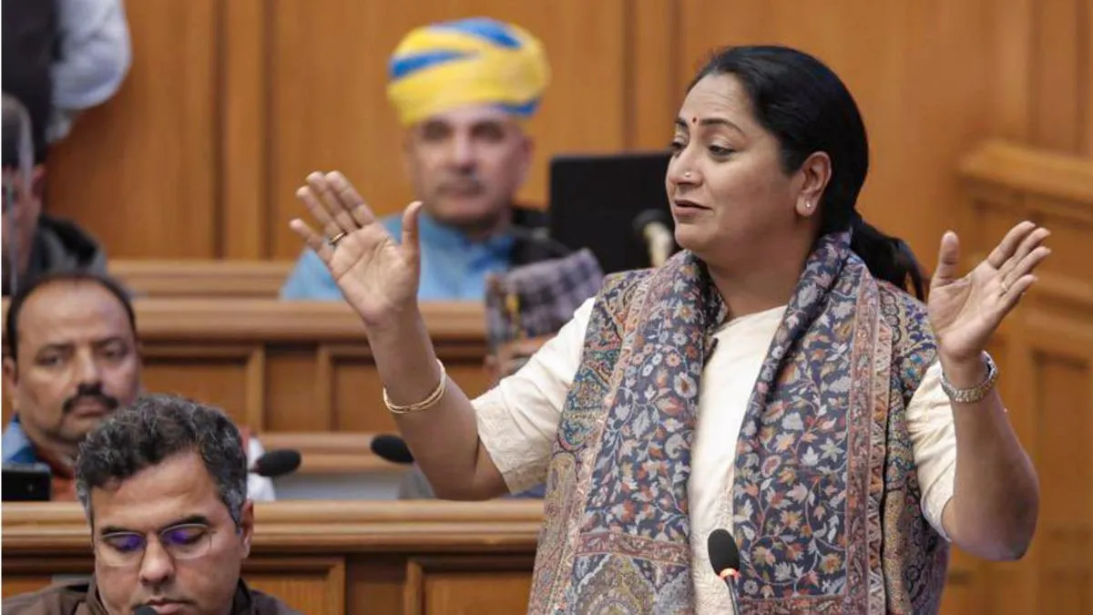 Delhi CM Rekha Gupta gets emotional in Assembly, hits out at AAP for ...