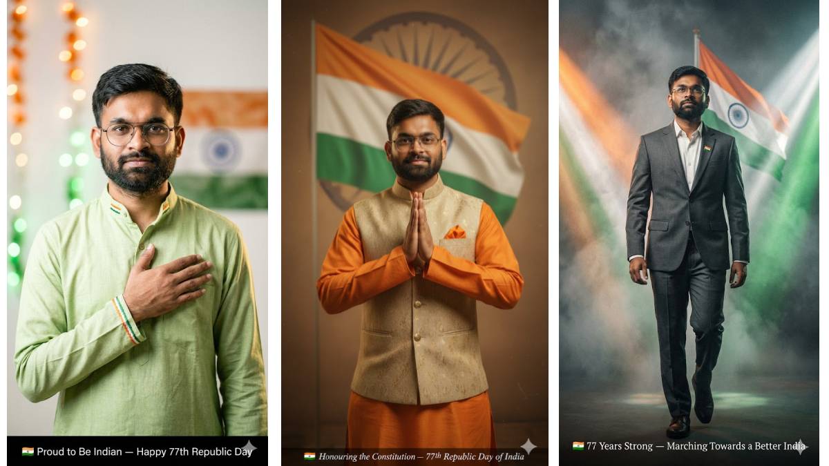 Republic Day 2026 wishes: Create stunning images using these top Google ...