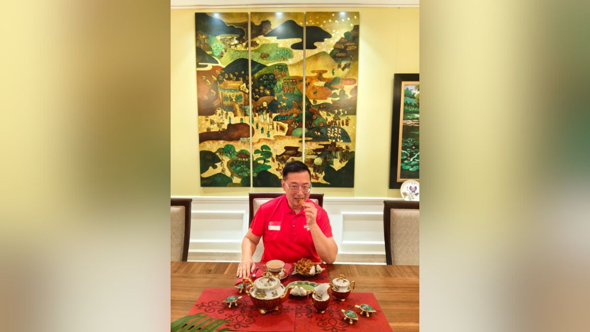 Singapore envoy Simon Wong enjoys Delhi's first rain of 2026 with tea ...