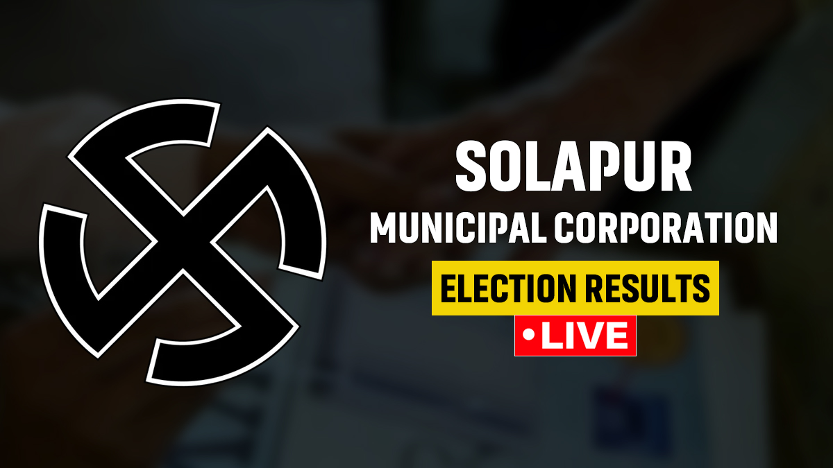 Solapur Municipal Corporation Election Results 2026: BJP registers ...