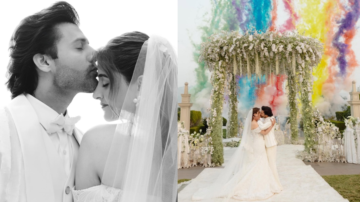 Nupur Sanon marries Stebin Ben in a Christian ceremony; shares first ...