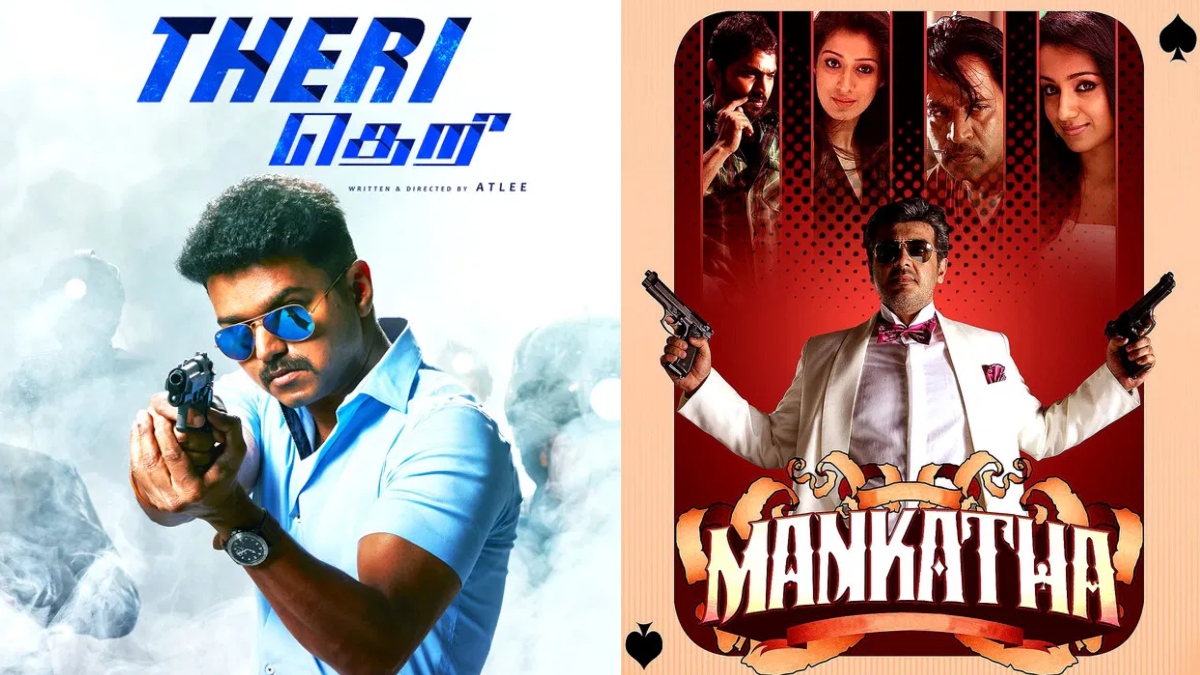 Thalapathy Vijay's Theri and Ajith Kumar's Mankatha re-releases to ...