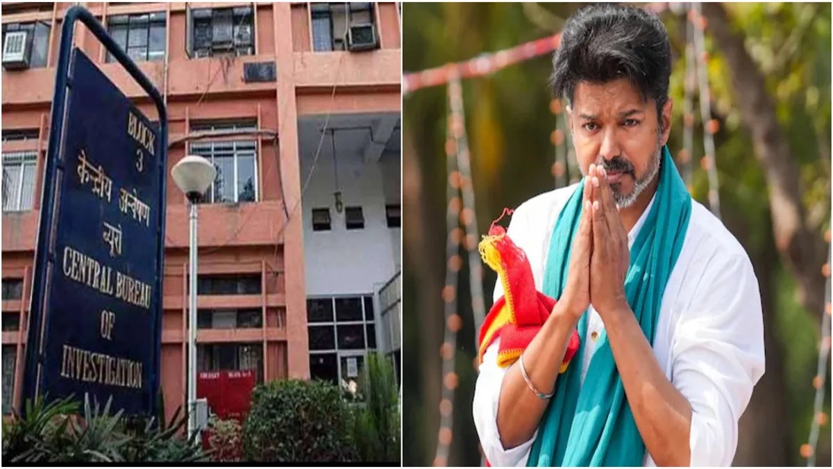 Karur stampede case: TVK chief Vijay leaves CBI office after 6-hour ...