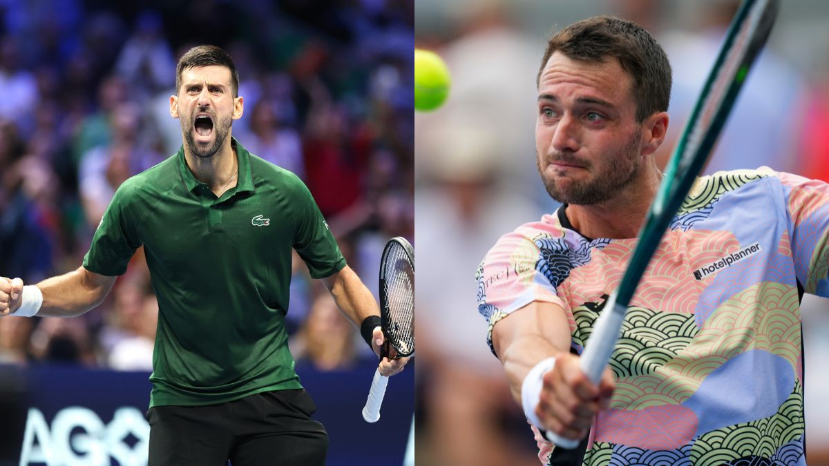 Novak Djokovic vs Pedro Martinez Live score: Serbian legend in action ...