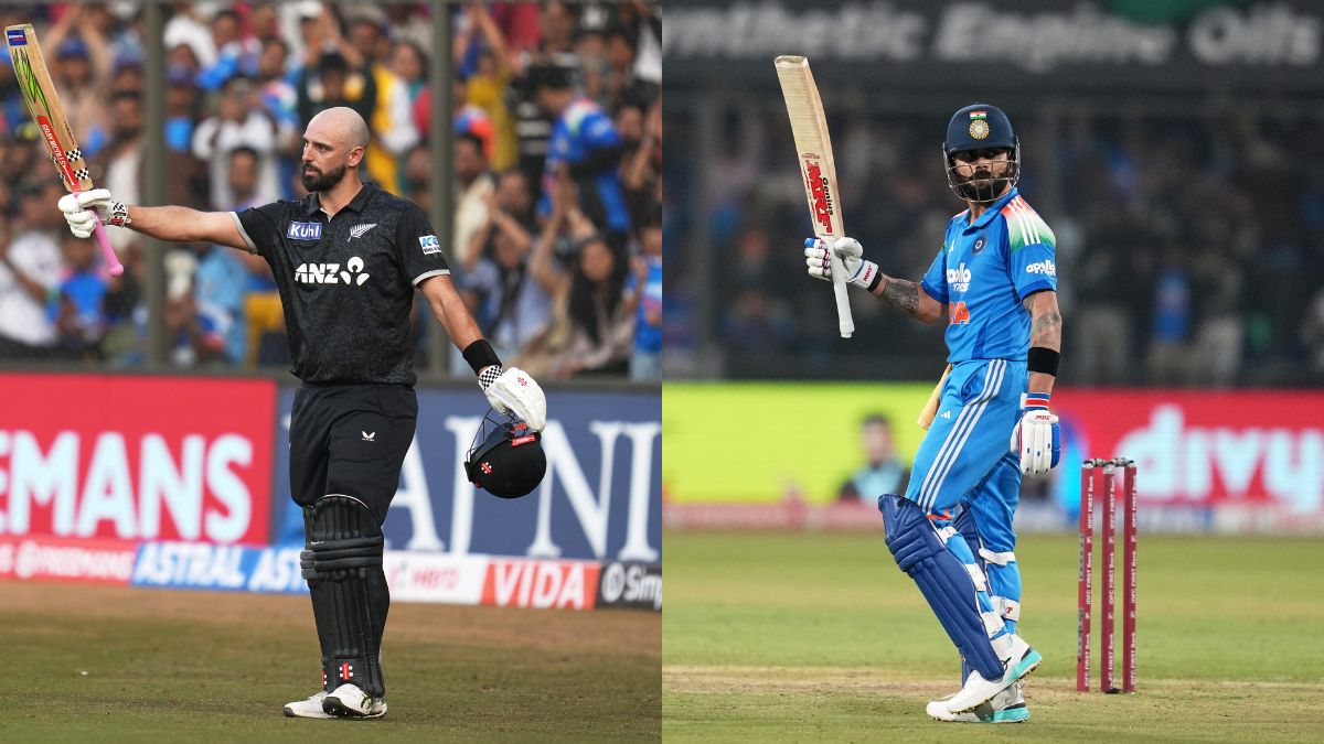 Daryl Mitchell trumps Virat Kohli to become top batter in ICC ODI ...