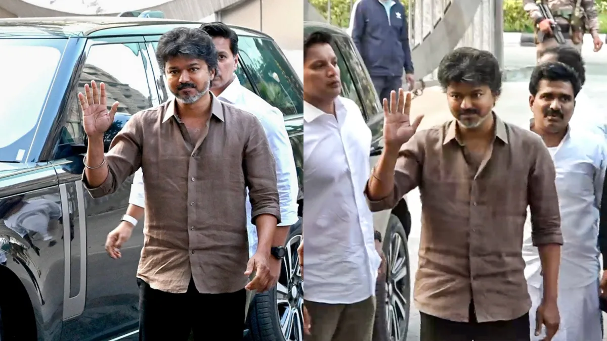 Amid Jana Nayagan controversy, Thalapathy Vijay greets fans while ...