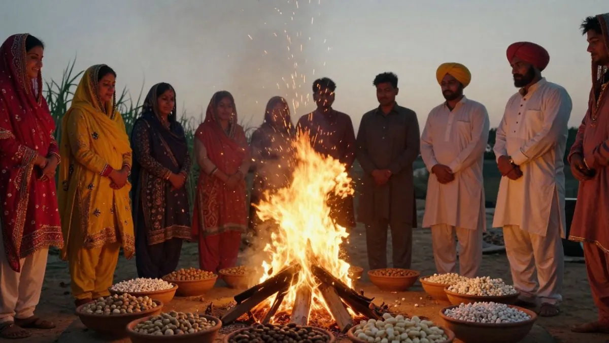 Lohri 2026: Why peanuts, revri and popcorn are offered in the bonfire ...