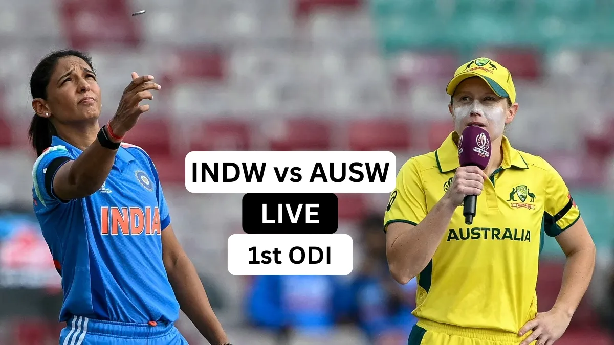 INDW vs AUSW 1st ODI LIVE Cricket Score: India vs Australia Latest ...