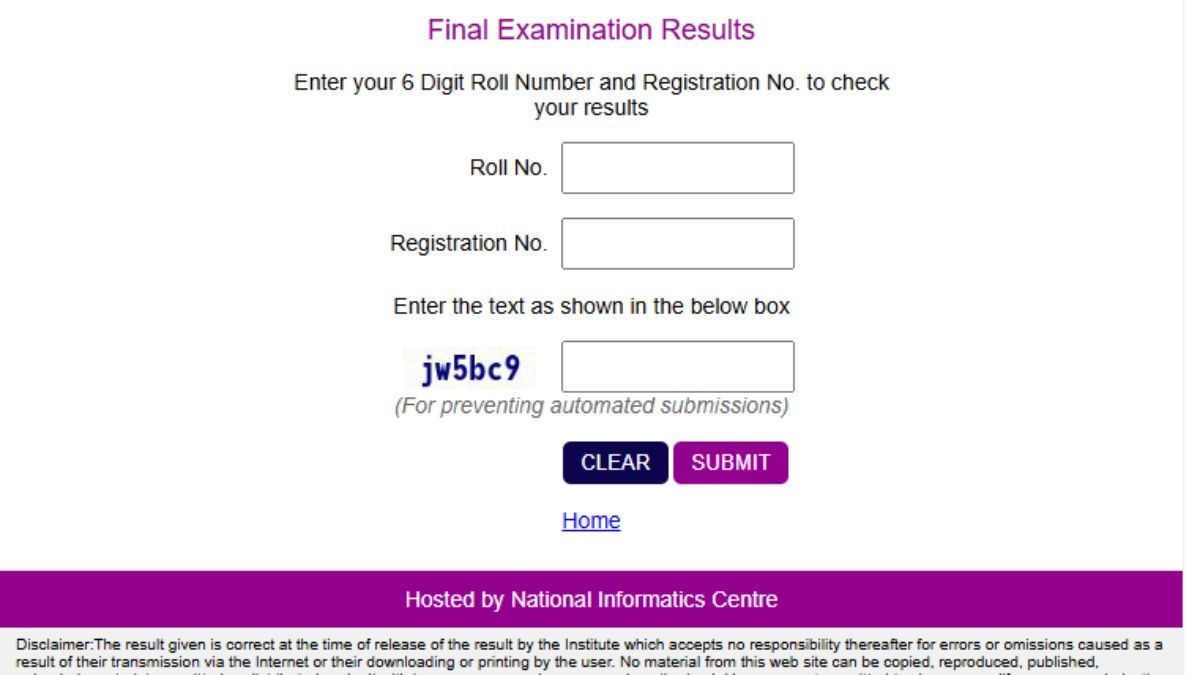 ICAI CA final result 2026 at icai.nic.in today; steps to download ...