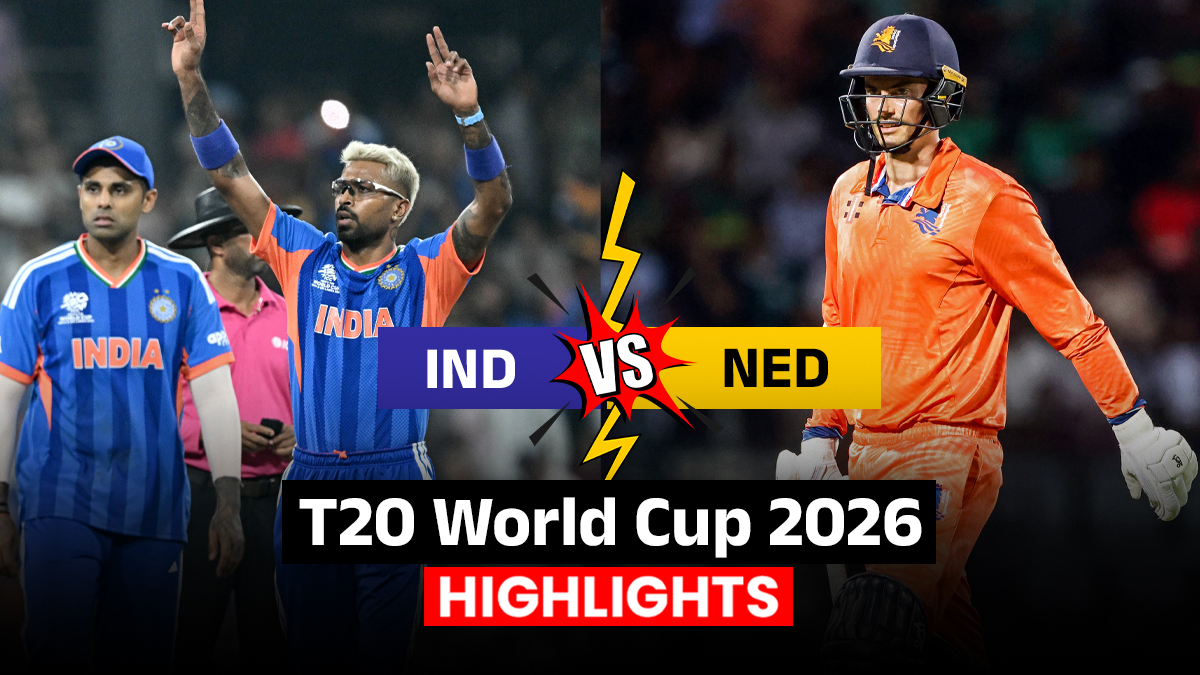 IND vs NED T20 World Cup 2026 Cricket Score LIVE: India vs Netherlands ...